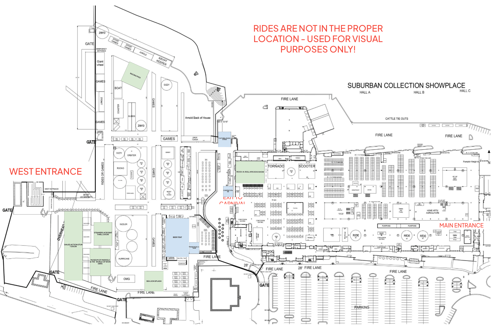 Interactive Event Maps - Eventeny