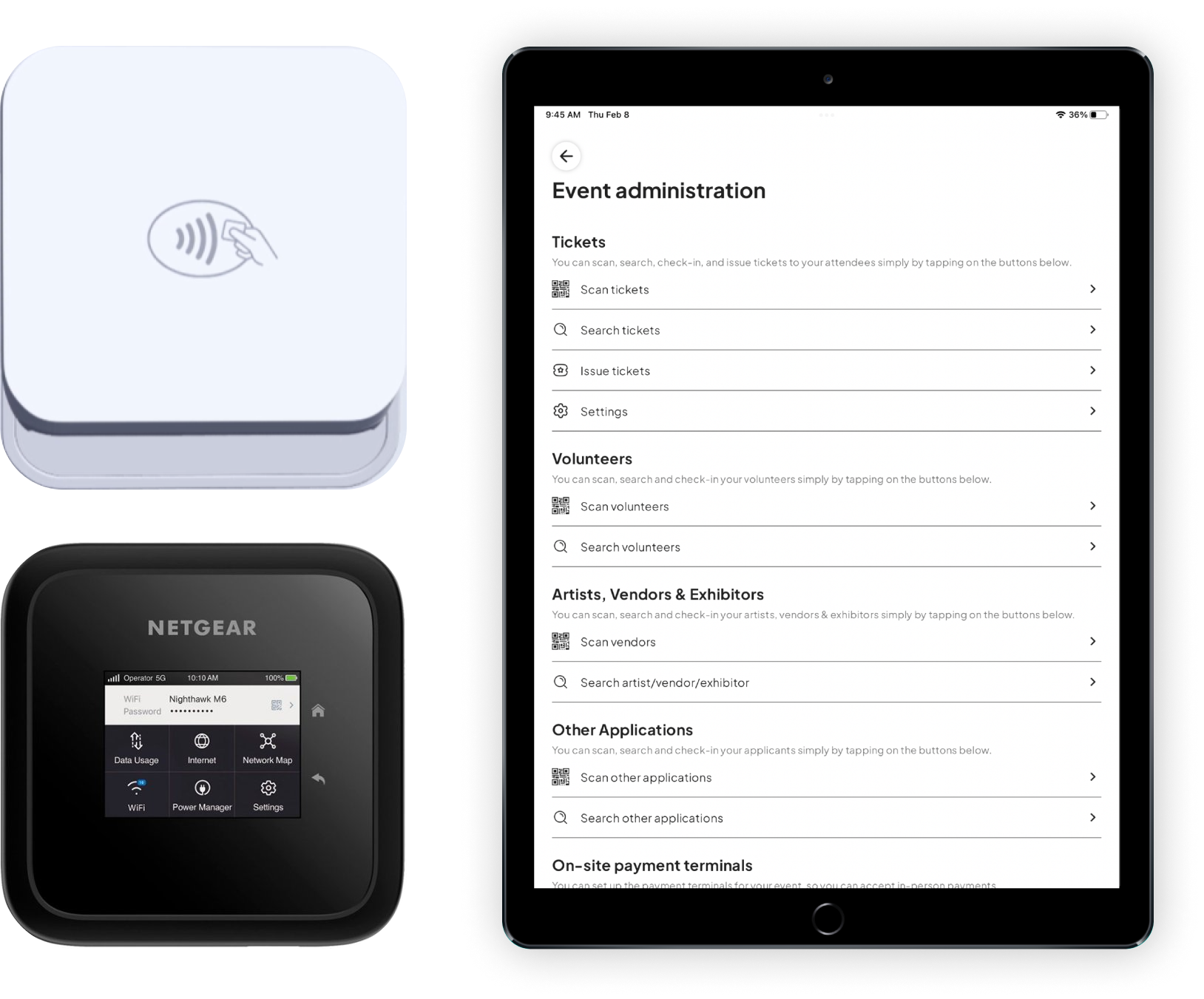 Hardware Solutions from Eventeny