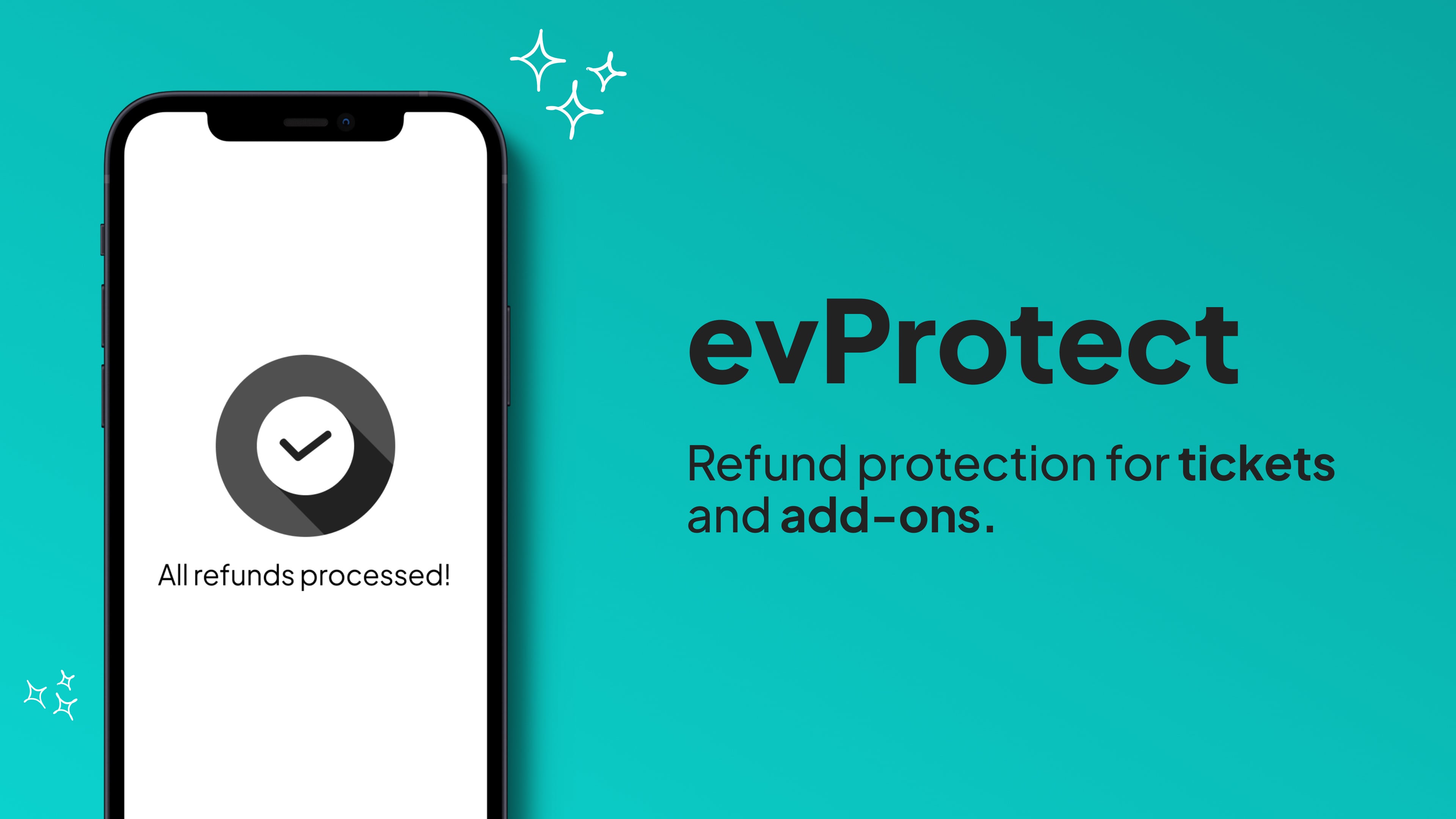 evProtect | Refund protection for tickets & add-ons