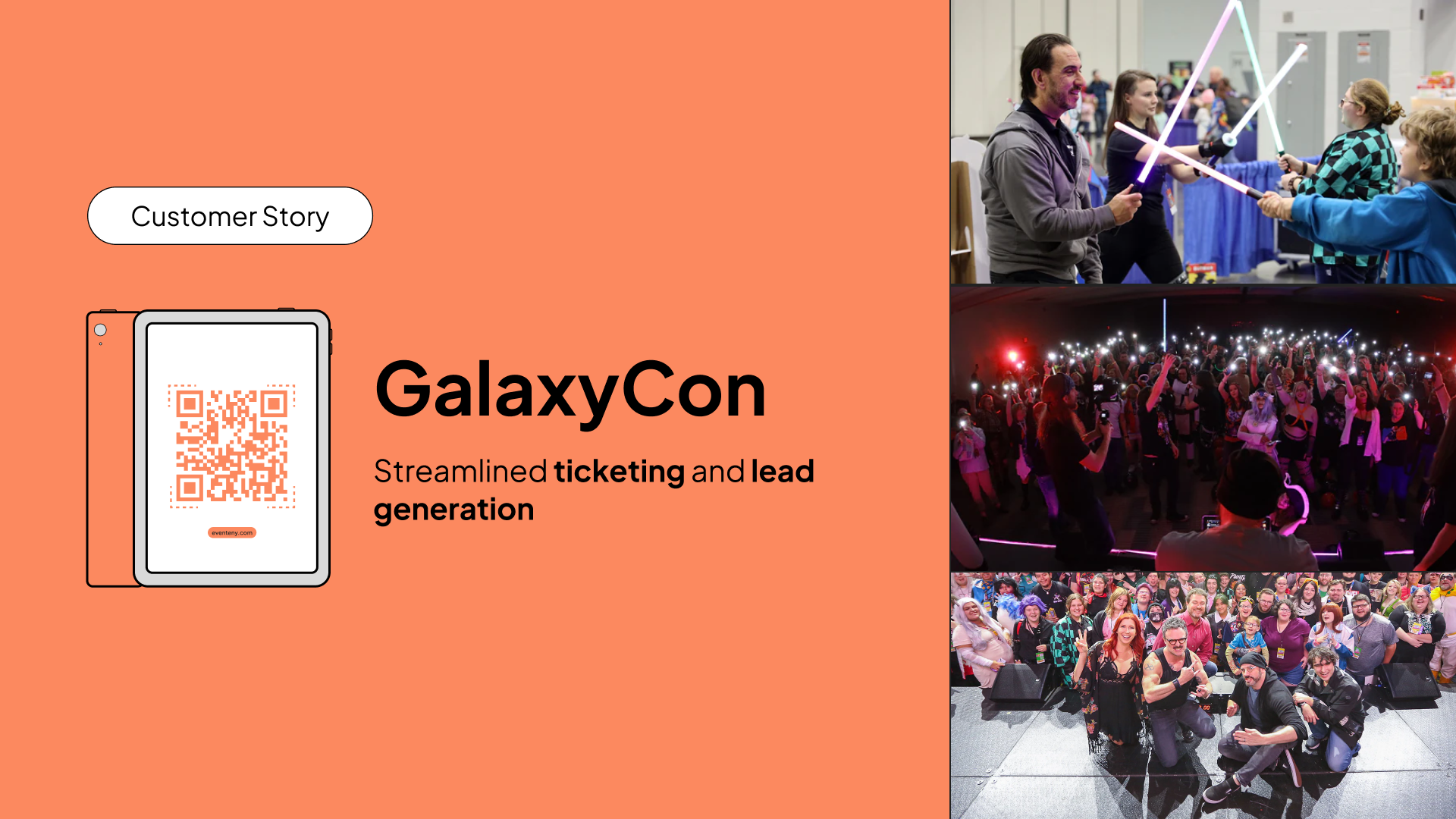 Increase Lead Generation with Eventeny's Ticketing | GalaxyCon Customer Story